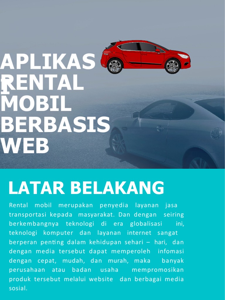 Aplikasi Rental Mobil | PDF | Teknologi & Rekayasa