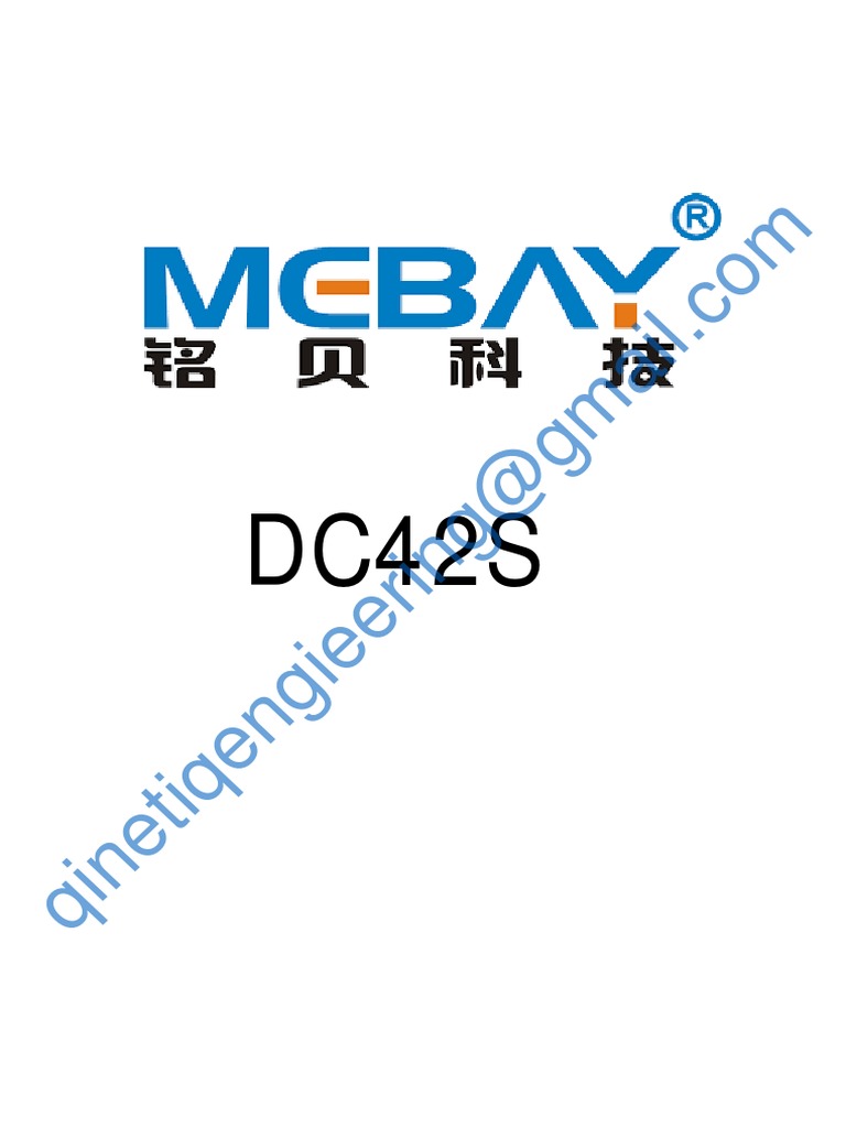 DC42S User Manual | PDF