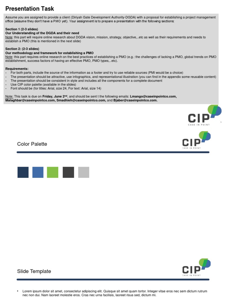 Bootcamp Presentation Task Pdf