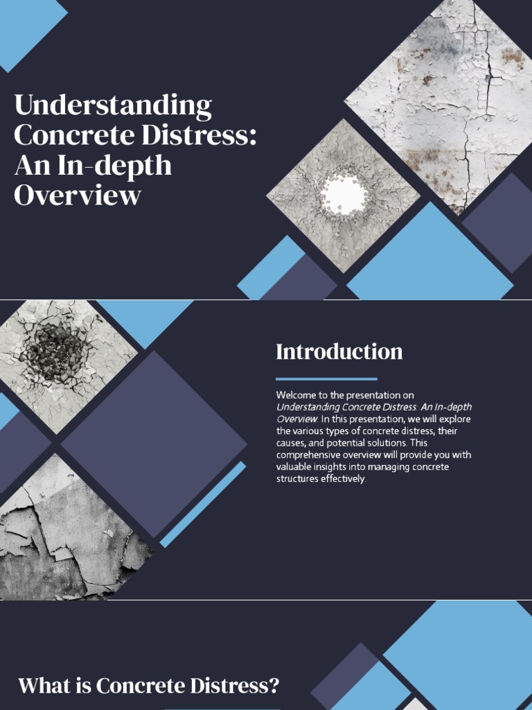 Distress in Concrete | PDF