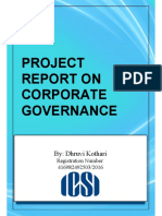 Project Report Icsi - 1 | PDF | Consolidation (Business) | Mergers And ...