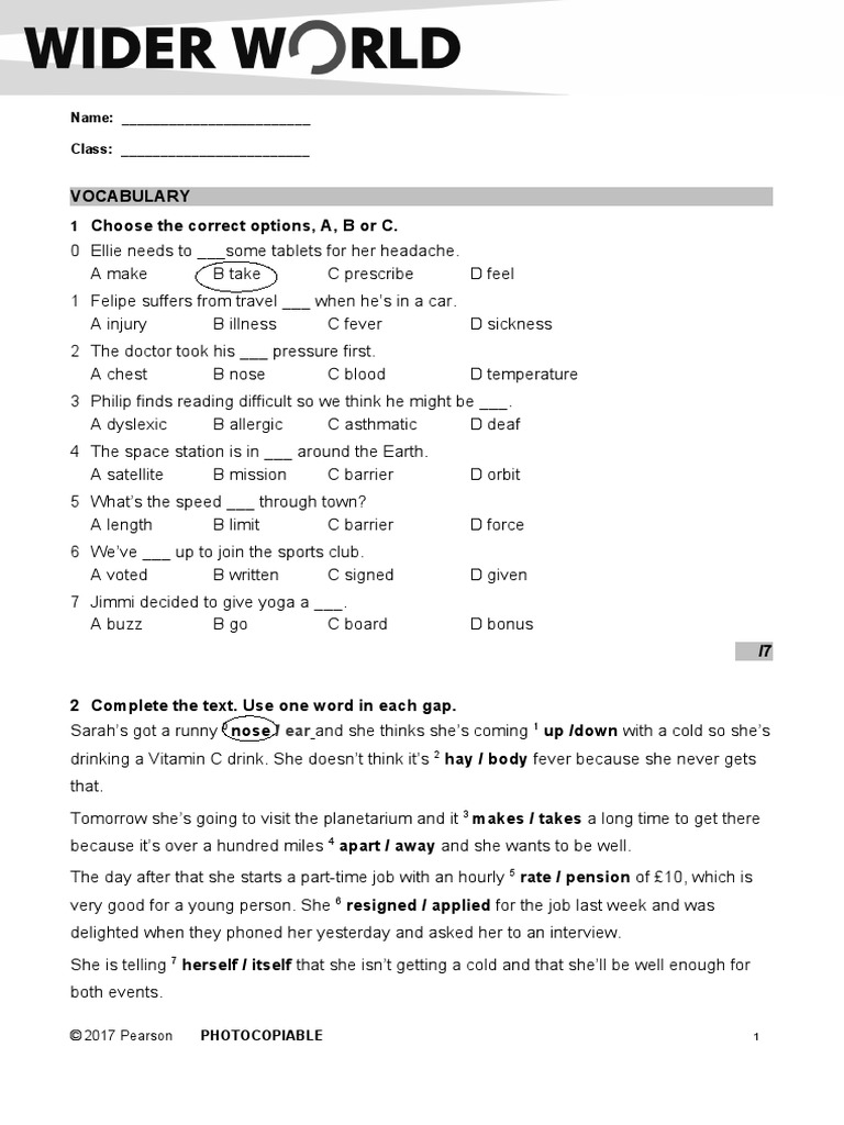 WIDGB4 Rtest Language 3A SLD | PDF