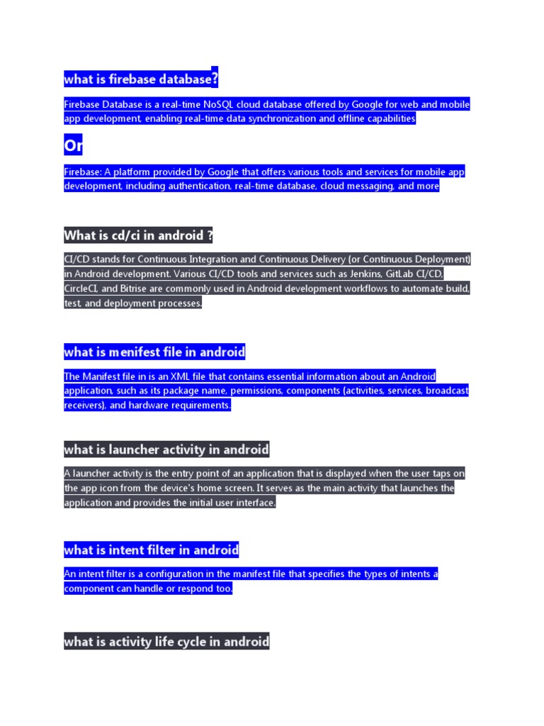 Android Sla Pdf Android Operating System Application Software
