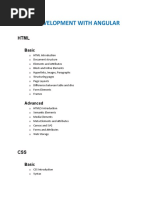 Mean Stack Technologies Module 2 Lab Syllabus | PDF | Mongo Db | Information Technology
