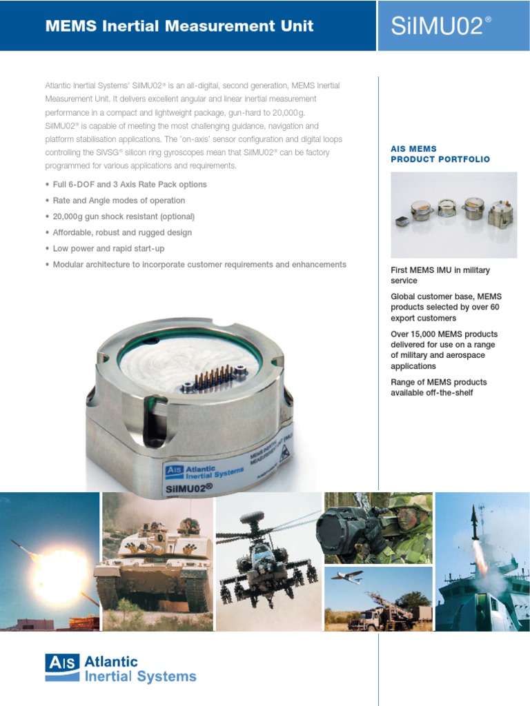 SiIMU02 Datasheet | PDF