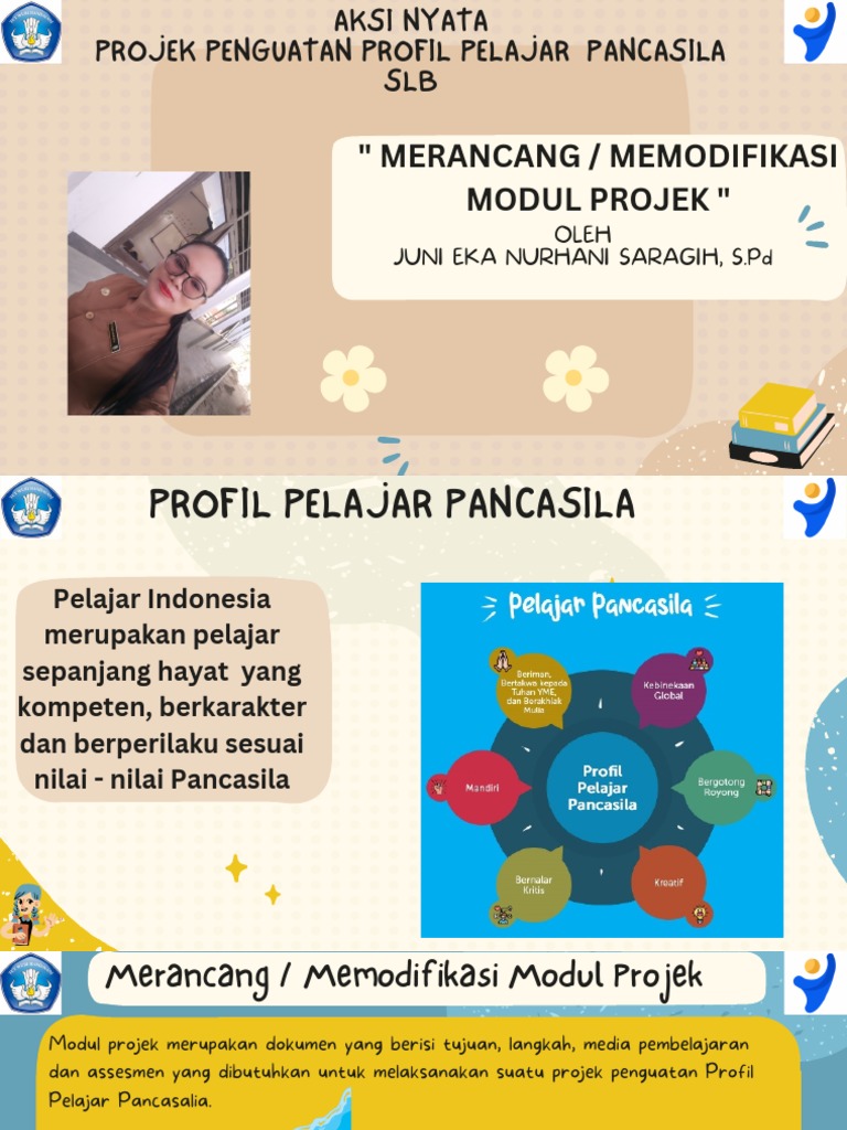 Aksi Nyata Merancang Memodifikasi Modul Projek SLB | PDF | Karier ...