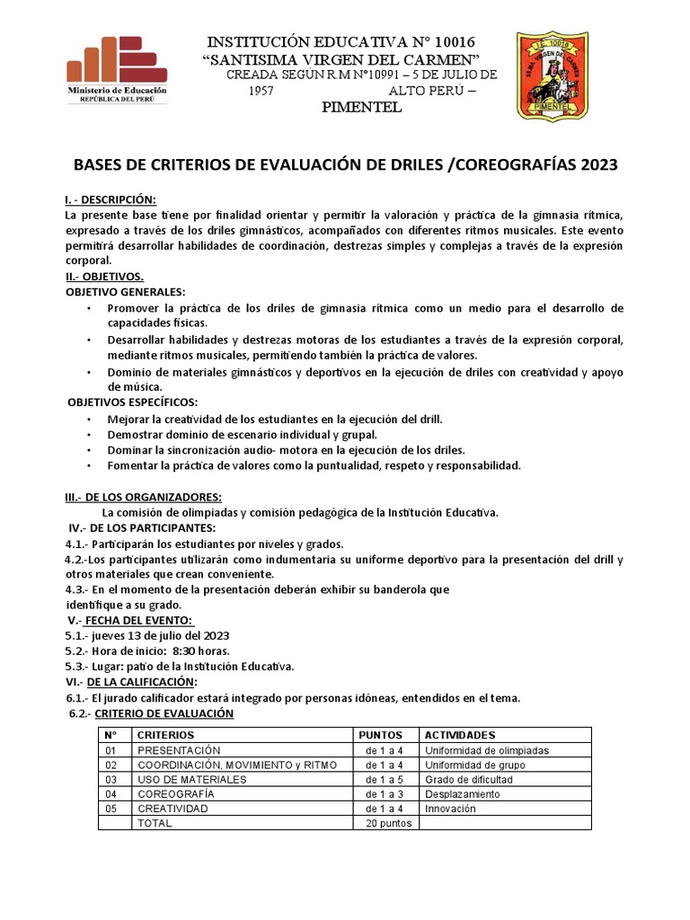 Bases Sssssss | PDF | Entretenimiento
