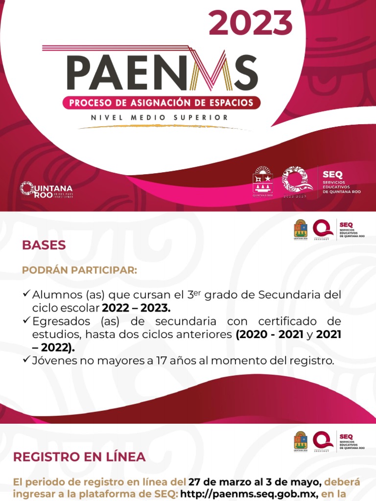 Platica Paenms 2023 | PDF