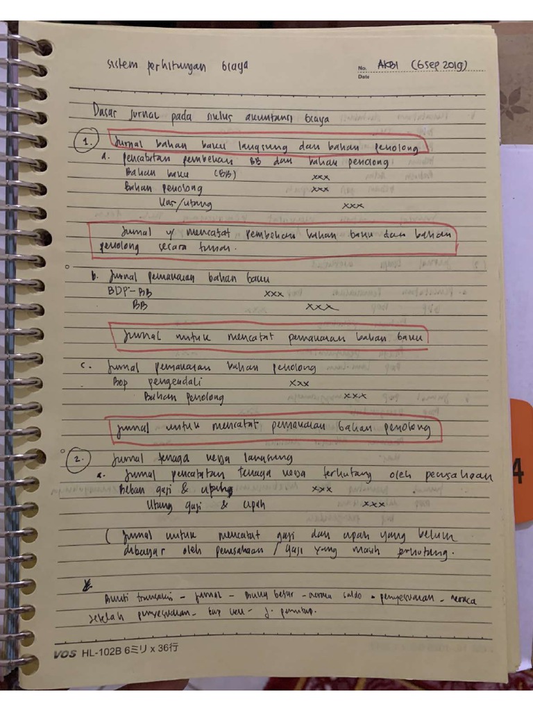 Catatan Kuliah Akbi | PDF