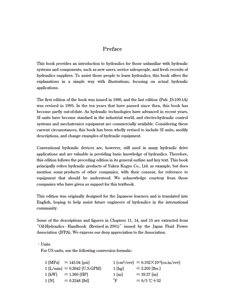 Basic Hydraulic | PDF