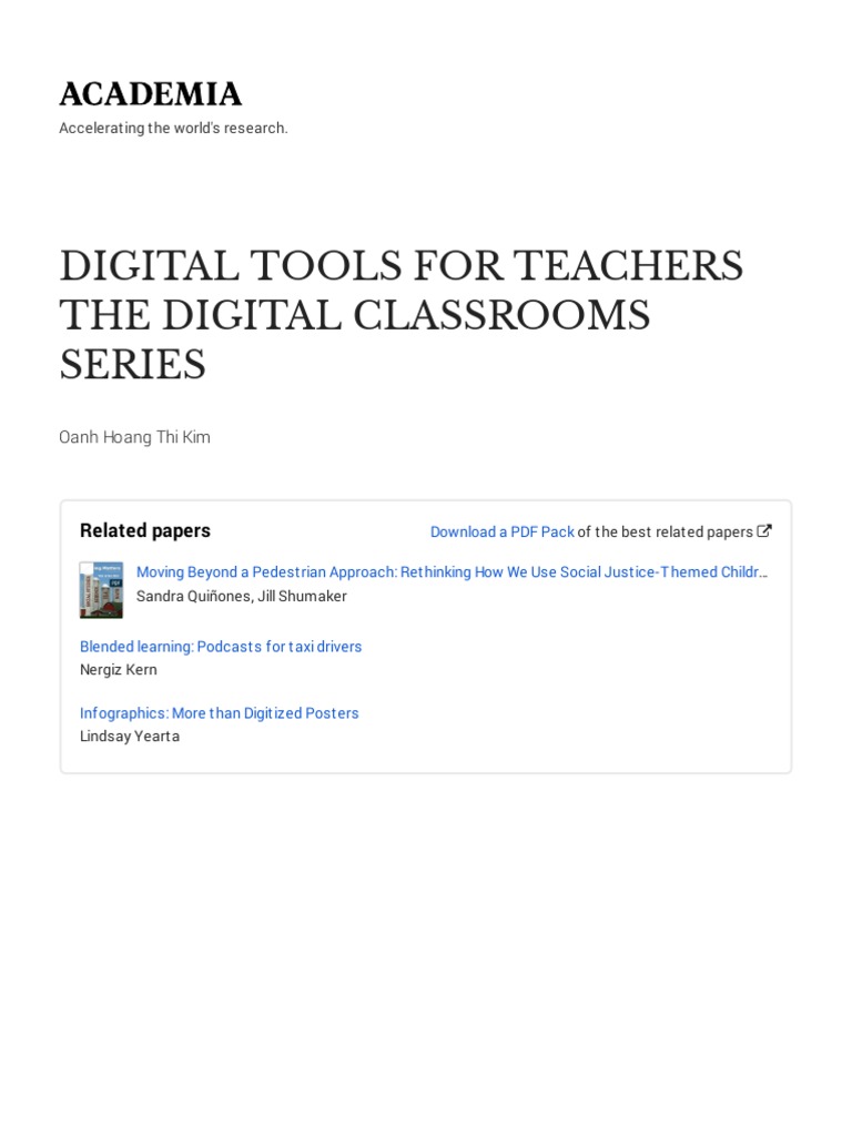 Peachey, N. (2017) - Digital Tools For Teachers | PDF | Reading ...