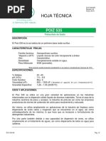Ficha Técnica de BHT - Chemico | PDF