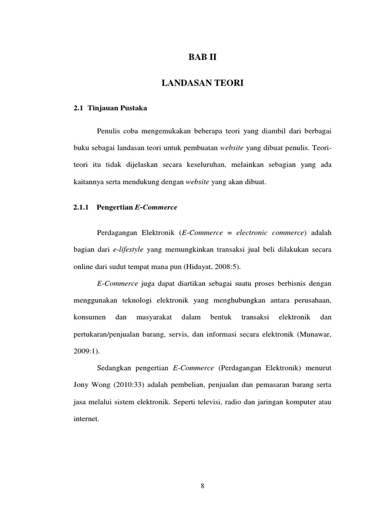 Panduan Dasar E-Commerce & Web | PDF | Komputer | Teknologi & Rekayasa