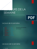 Les Jours, Les Mois Et Les Saisons | PDF
