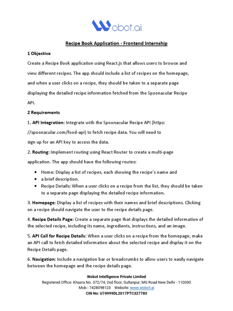 Task To Complete - Frontend Internship | PDF | Usability | User Interface Task To Complete - Frontend Internship | PDF | Usability | User Interface