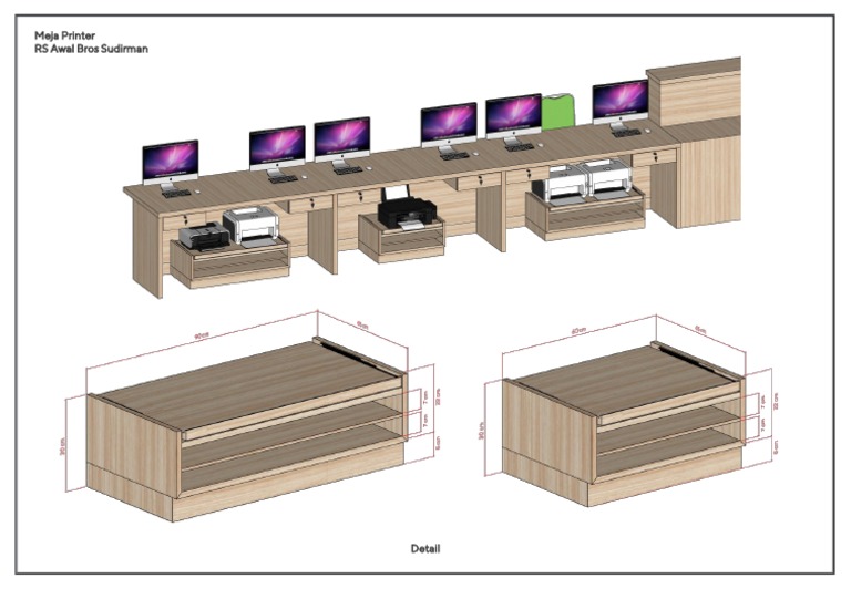 Detail Meja Printer RS Awal Bros Sudirman | PDF