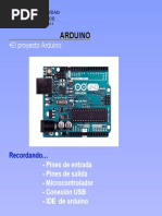 Guía de pinMode en Arduino | PDF | Arduino | Hardware de la computadora