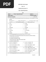 Gulmohar Answer Key Class 8 | PDF