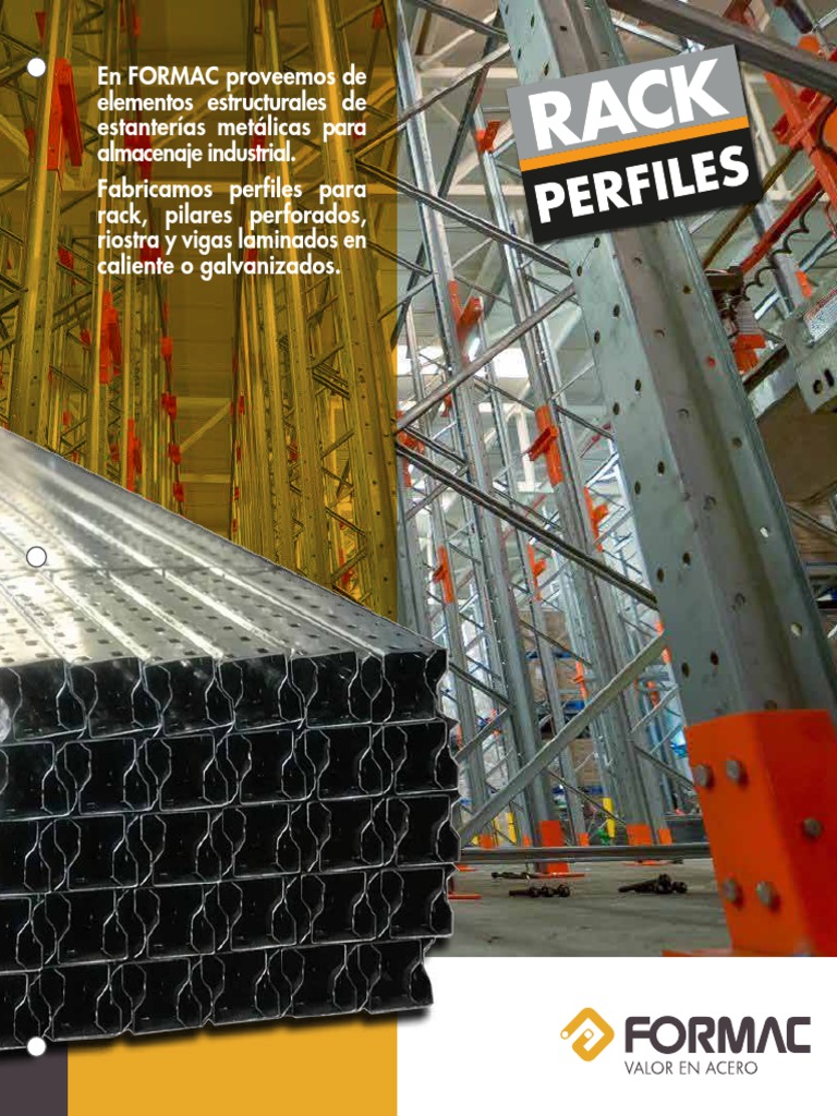 CATALOGO - FORMAC-Perfiles-Rack | PDF
