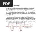 Planta Arquitectónica Dimensionada | PDF | Dibujo