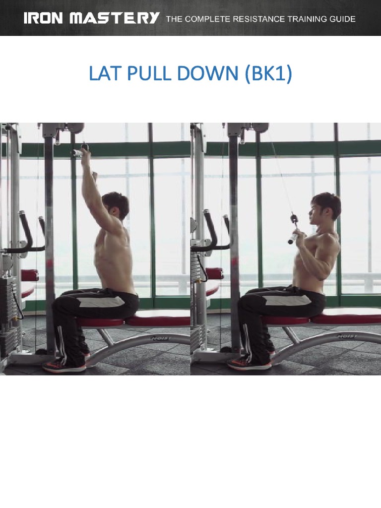 BK1 Lat Pull Down | PDF