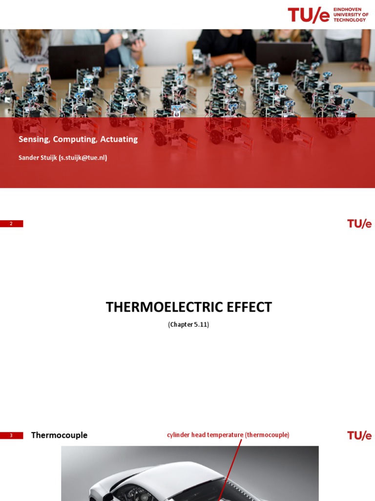 13 Thermoelectric | PDF | Thermocouple | Materials Science