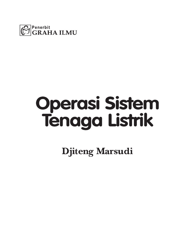 Operasi Sistem Tenaga Listrik | PDF