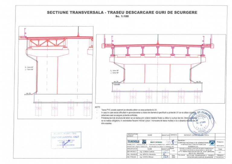 04 - Traseu Descarcare Guri de Scurgere - PTE-00-DG-04 | PDF