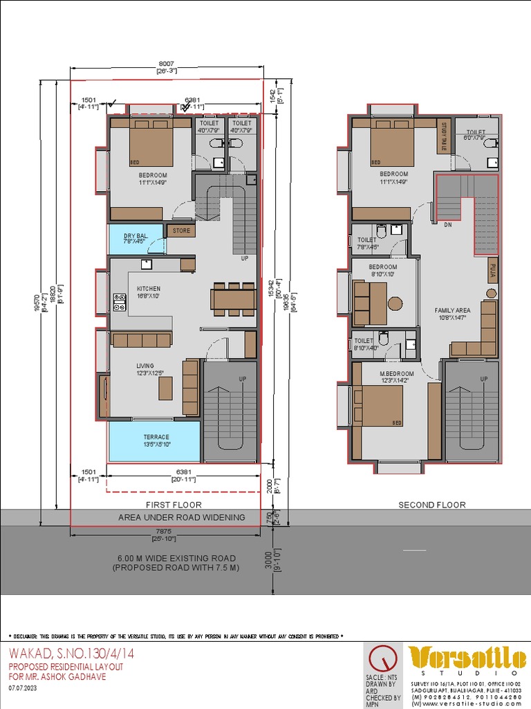 PR06 - Floor Plan - Mr. Wakad - 2023.07.07 | PDF | Rail Transport ...