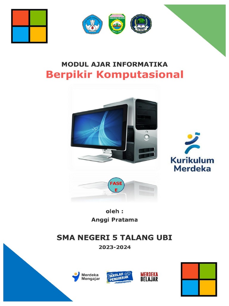 Modul Ajar Berpikir Komputasional | PDF
