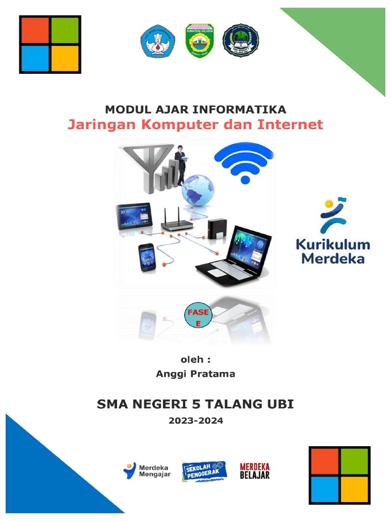 Modul Ajar Jaringan Komputer Dan Internet | PDF