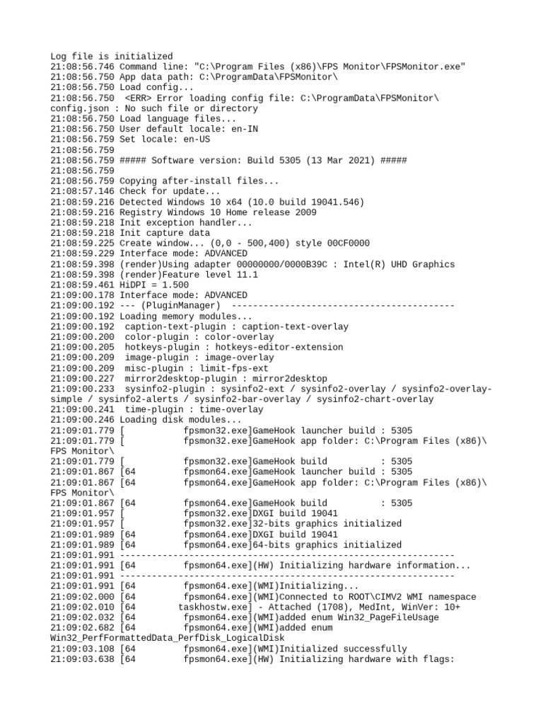 FPSMonitor | PDF | Computer File | Windows Registry