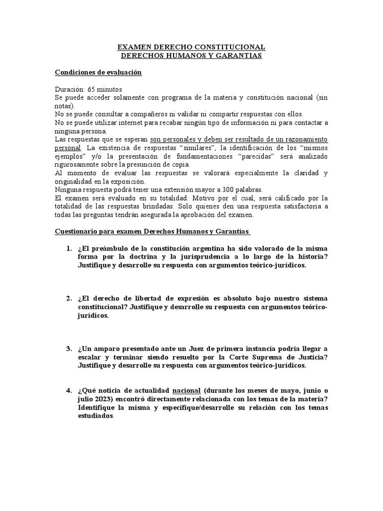 Examen Final 1 | PDF Examen Final 1 | PDF