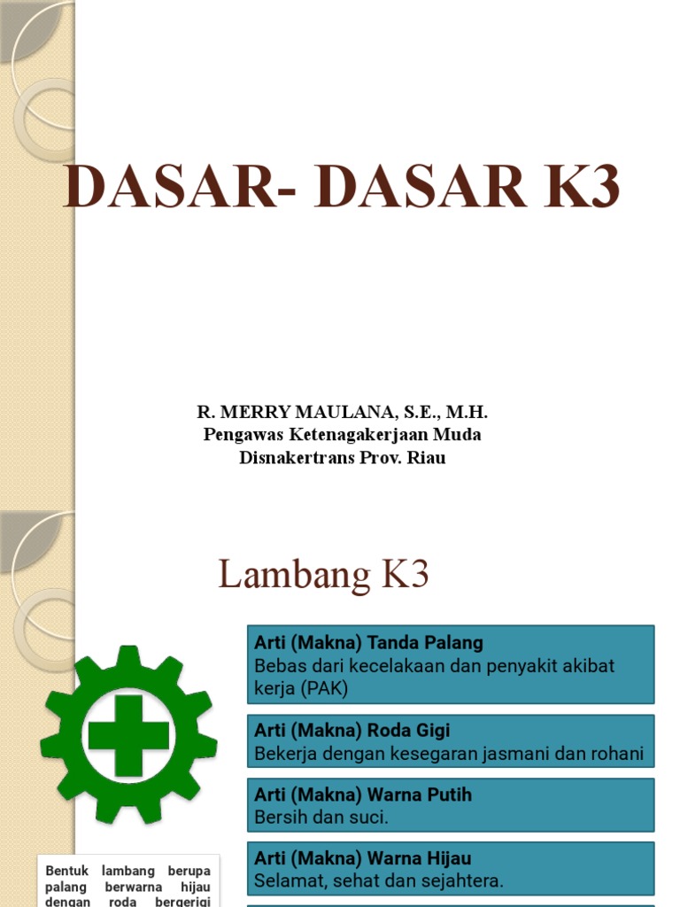 DASAR DASAR K3 Oke | PDF