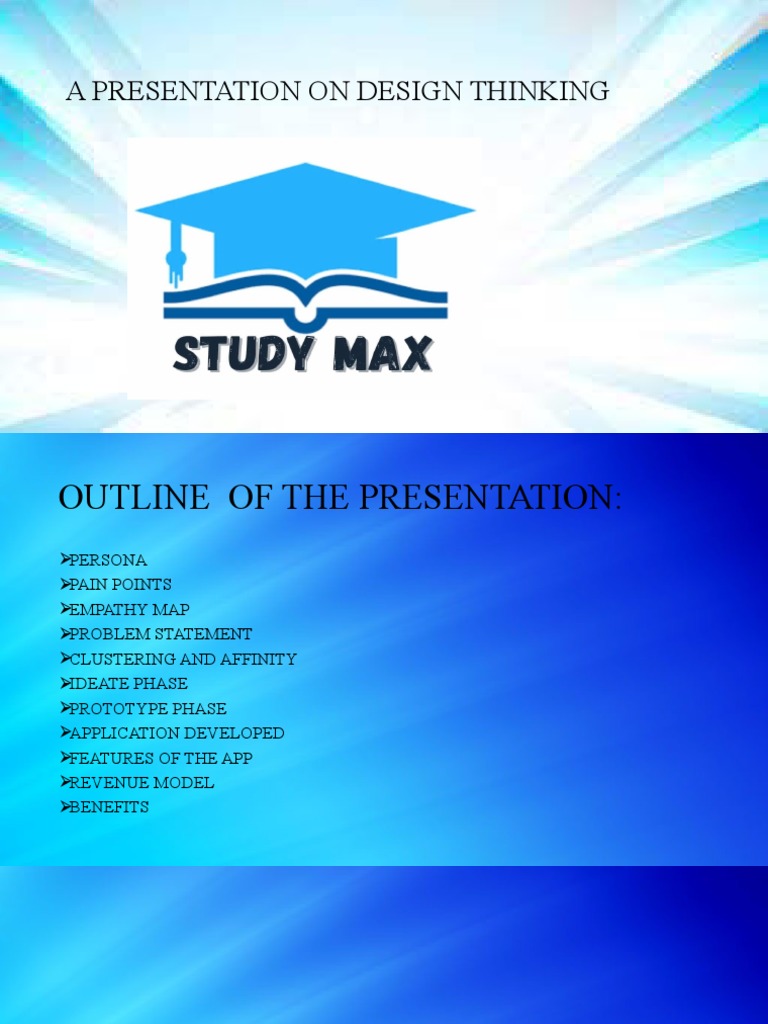 Design Thinking for Student App | PDF