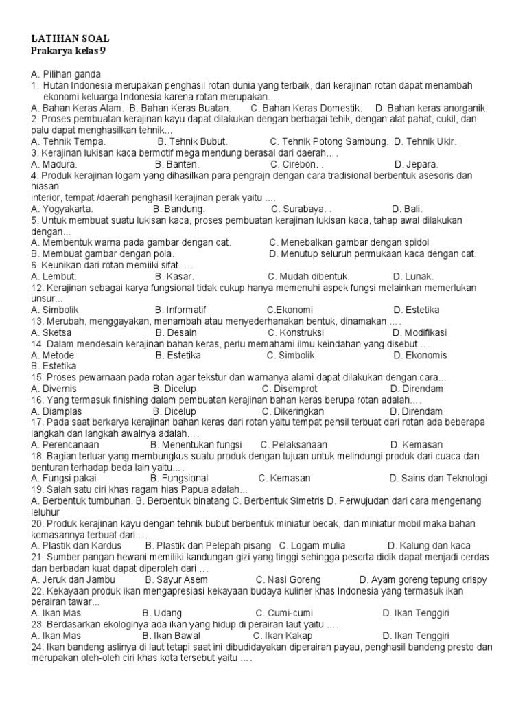 Lat Soal | PDF