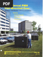 Manual PMH Pad-Mounted Gear | PDF | Fuse (Electrical) | Switch