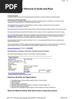SAF-ACID Descaling Procedure Guide | PDF | Water | Dose (Biochemistry)