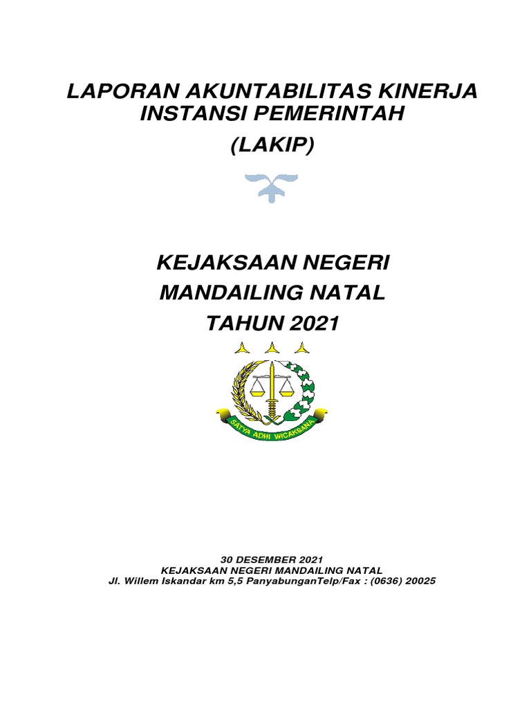 Laptah 2021 Kn Mandailing Natal | PDF