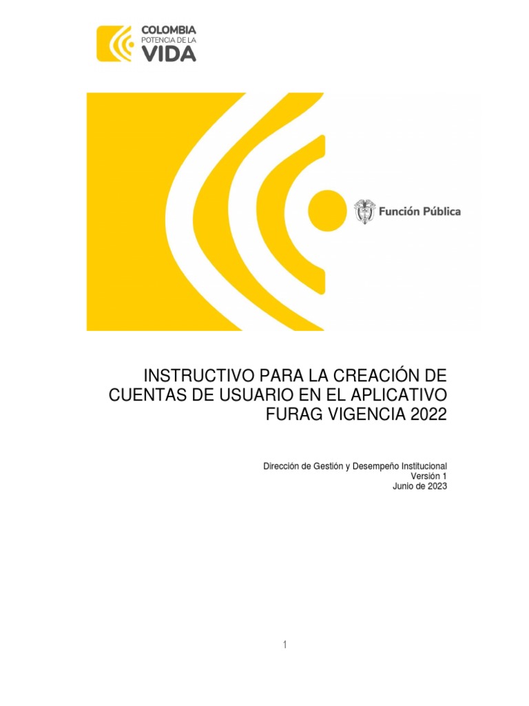 2023 06 21 Instructivo Creacion Usuario | PDF | Contraseña | Software