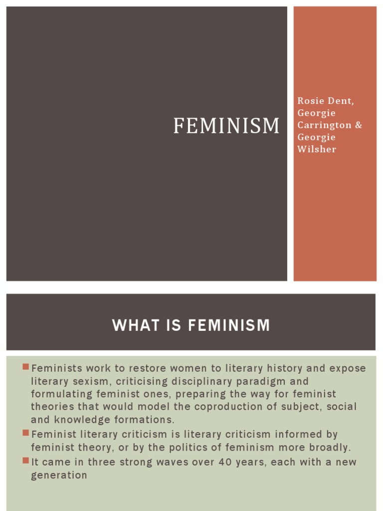Feminism | PDF