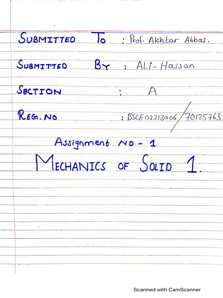 Mos Assignment 1 | PDF