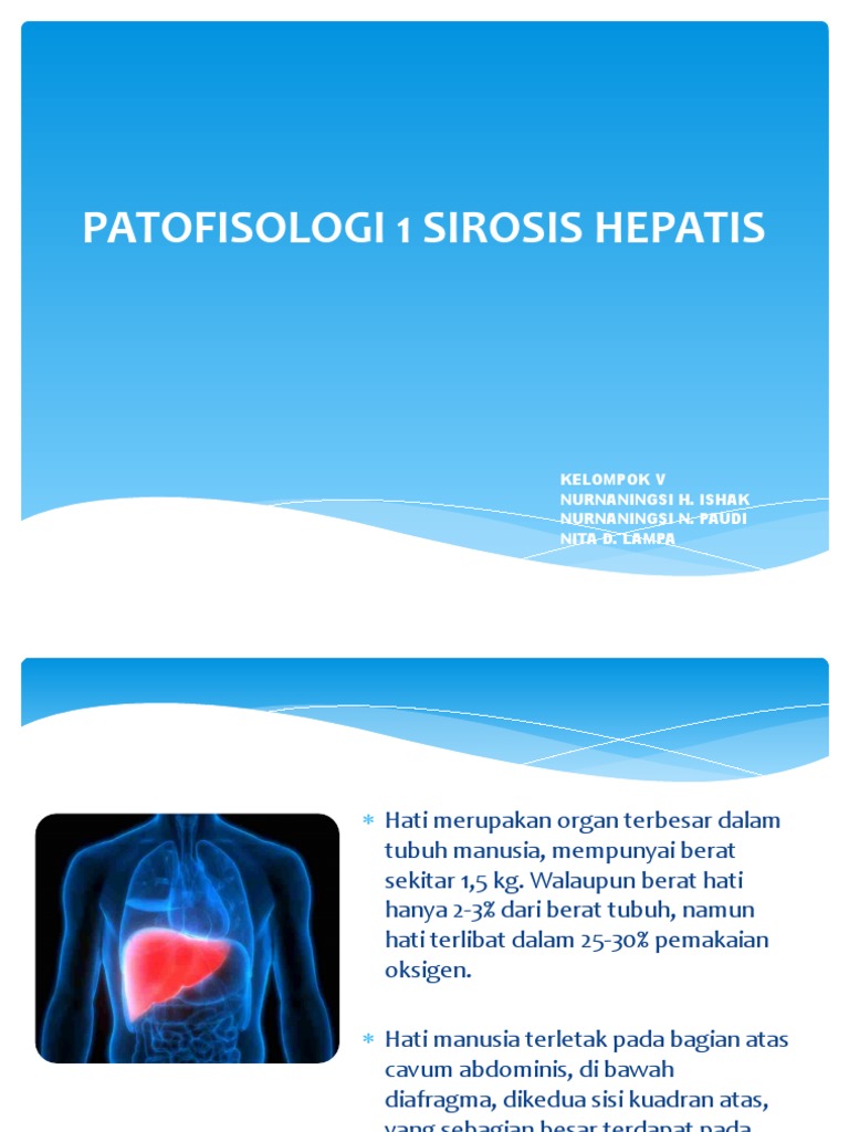 Patofisologi 1 Sirosis Hepatis | PDF