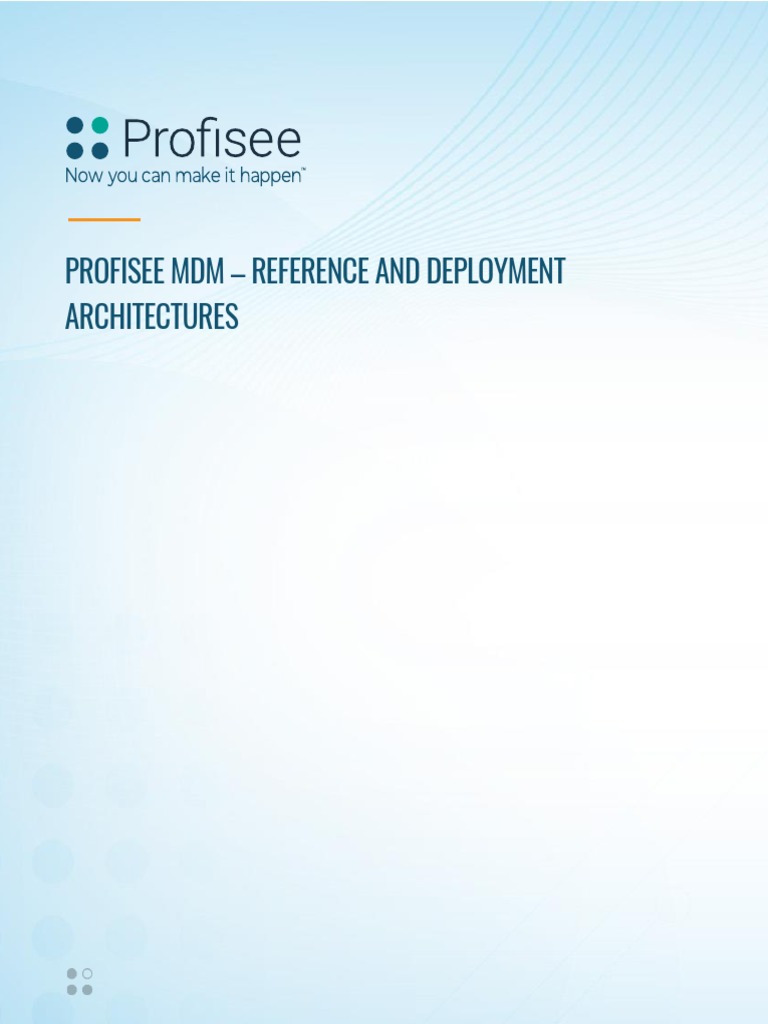 Profisee MDM - Reference Architecture | PDF | Microsoft Azure | Software As A Service