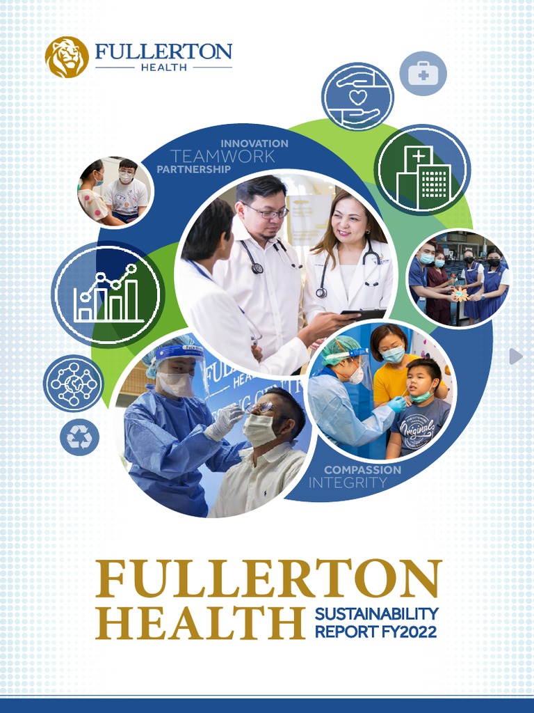 Fullerton Health Sustainability Report FY2022 | PDF | Sustainability | Health Care