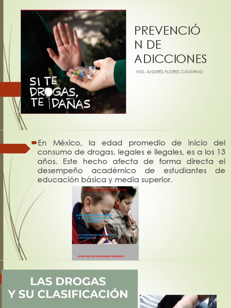 Prevencion de Adicciones | PDF | Drogas | Tratamientos médicos