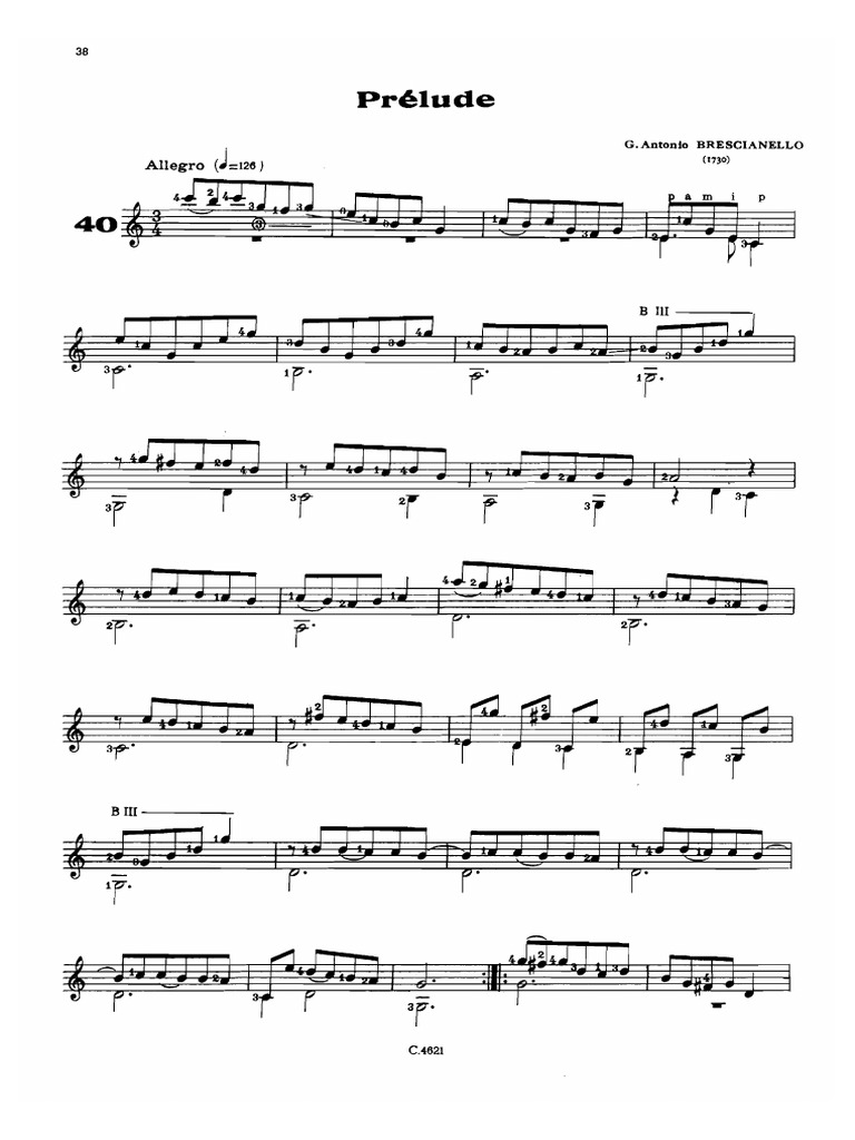 G. A. BRESCIANELLO - Prelude | PDF