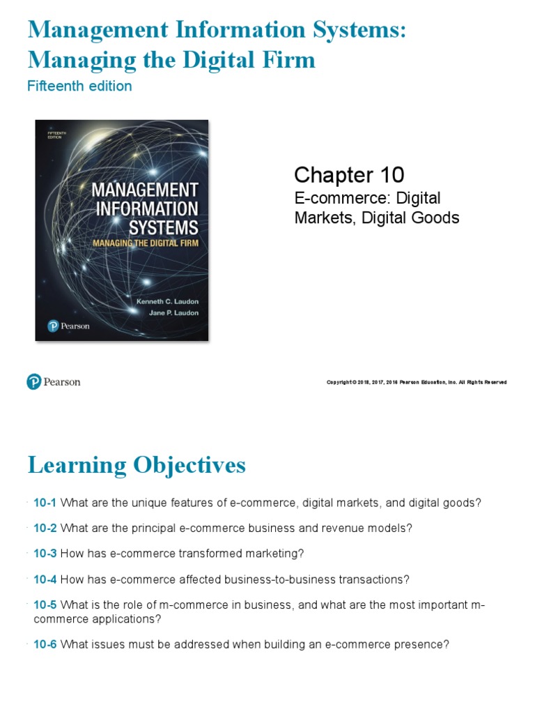 Laudon Mis15 PPT Ch10 | PDF | E Commerce | Popular Culture & Media Studies Laudon Mis15 PPT Ch10 | PDF | E Commerce | Popular Culture & Media Studies