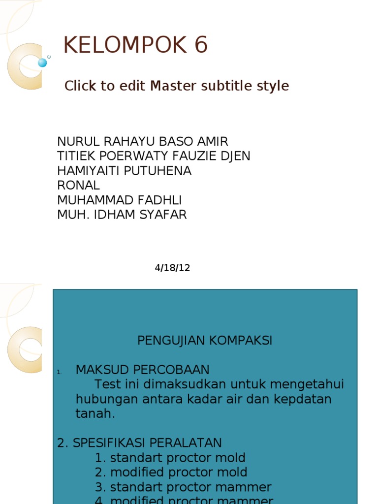 Persentase Kompaksi | PDF