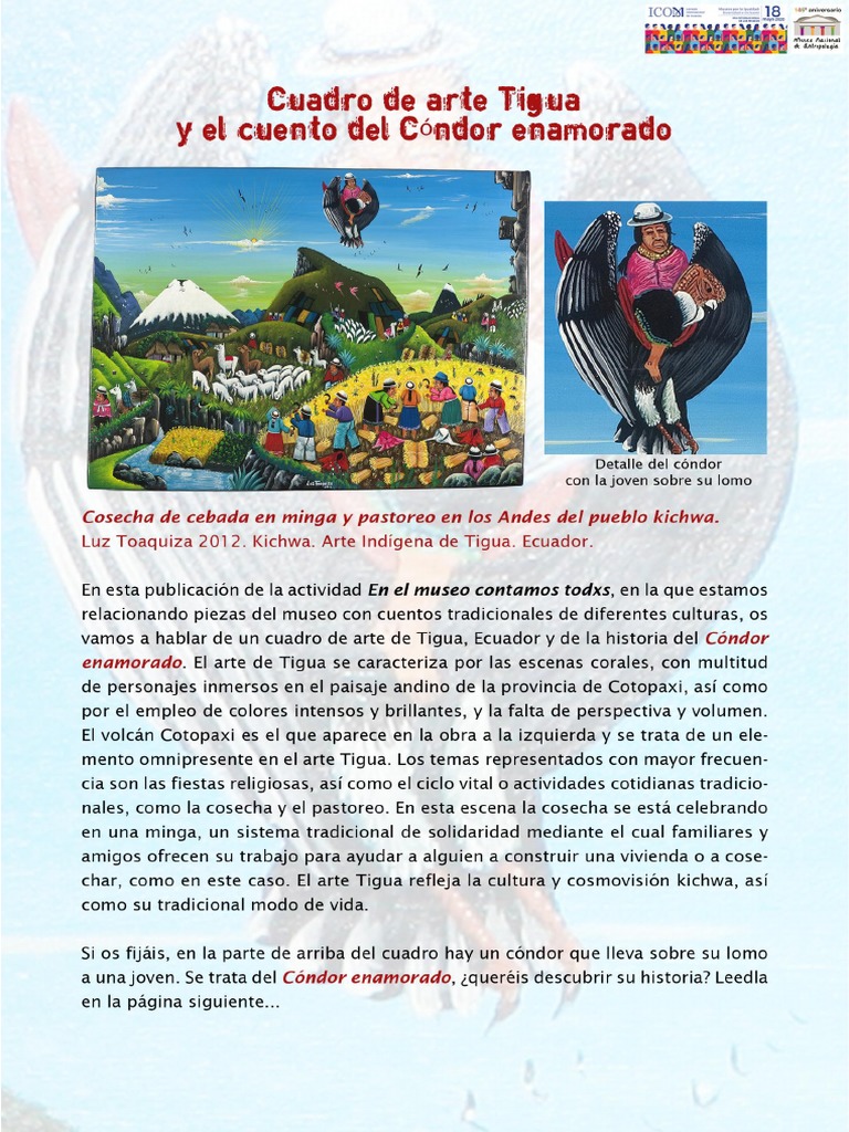 Cuento Del C Ndor Enamorado | PDF